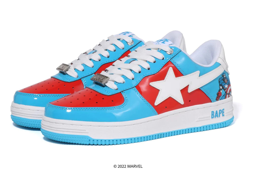 BAPE X MARVEL CAPTAIN AMERICA BAPE STA – Palette Town